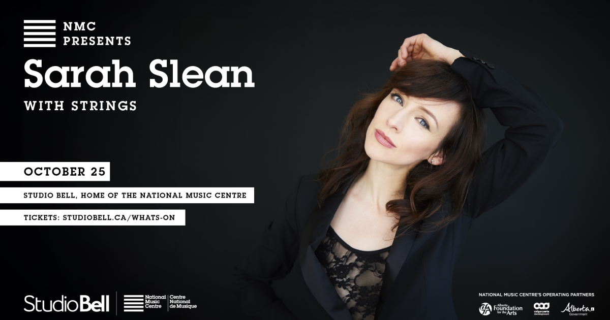 NMC Presents: Sarah Slean with Strings | Studio Bell